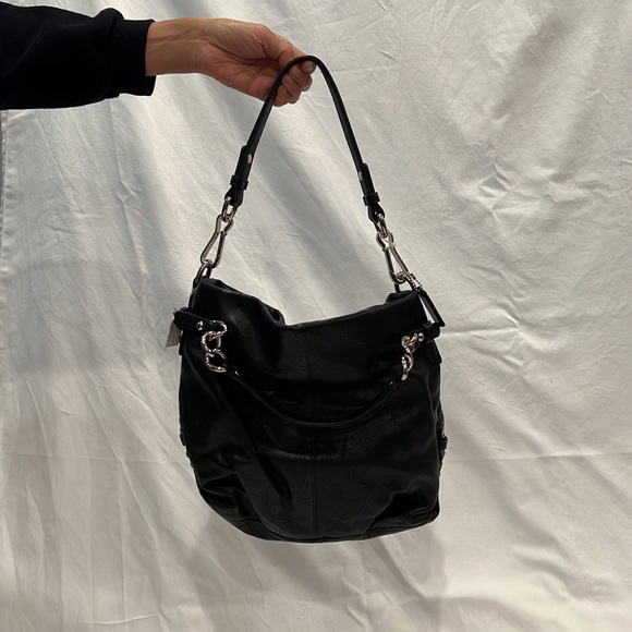 Coach | Bags | Coach Perf Lth Brooke Black Bag | Poshmark